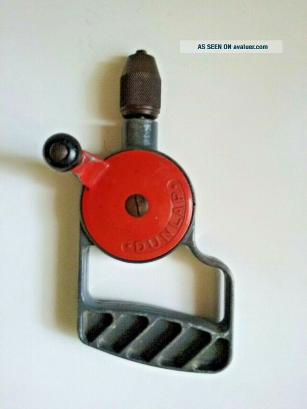 Vintage Dunlap Hand Crank Drill W/Pistol Grip Buck Rogers Design ...