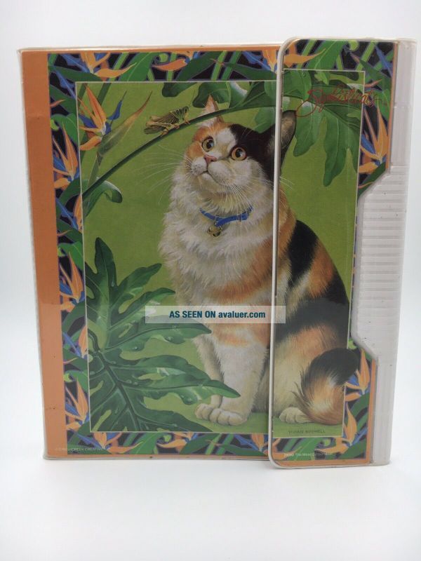 Vintage Mead Trapper Keeper Sophisticats Two Folders Vivian Boswell ...