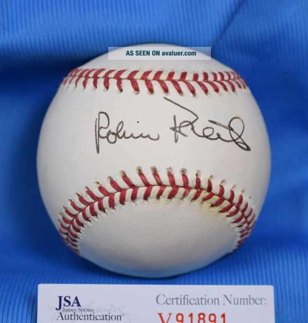 Robin Roberts Jsa Signed American League Oal Baseball Autograph ...