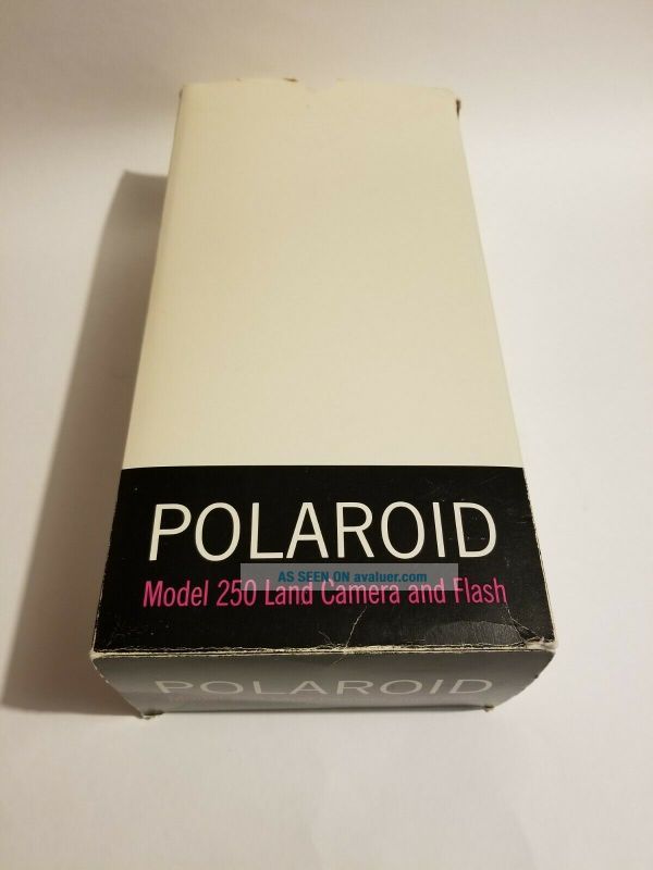 Vintage Polaroid Automatic 250 Land Camera With Flash | #29120196