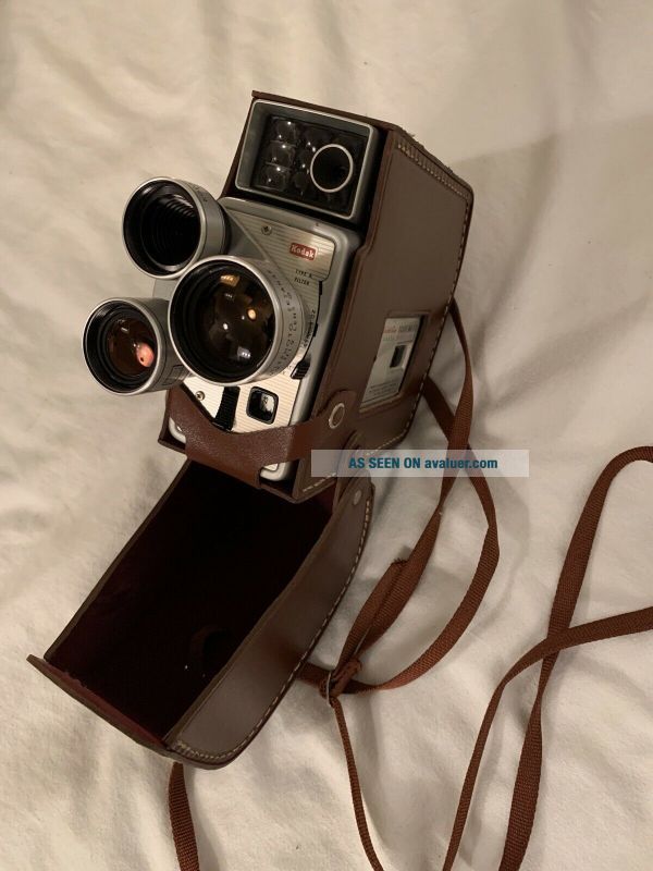 Vintage Kodak Cine Scopemeter Turret Camera F/1. 9 With Case Made In ...