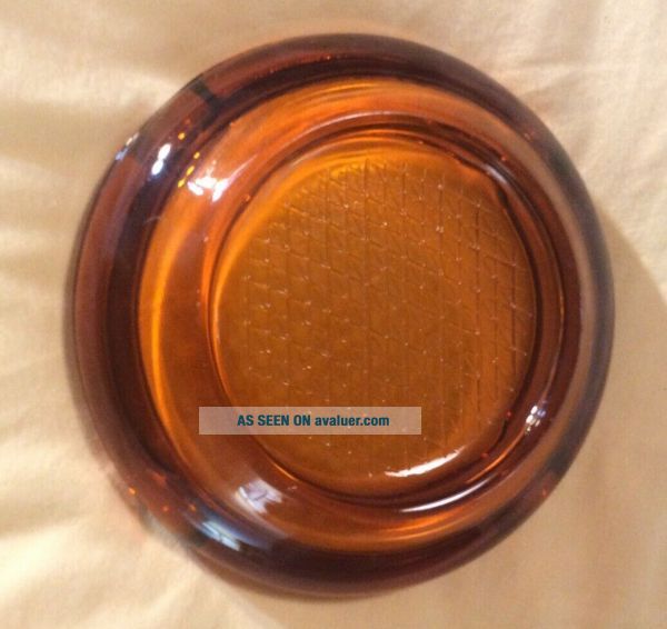 VINTAGE FLOOR STAND ASHTRAY WITH AMBER ASHTRAY | #29163355