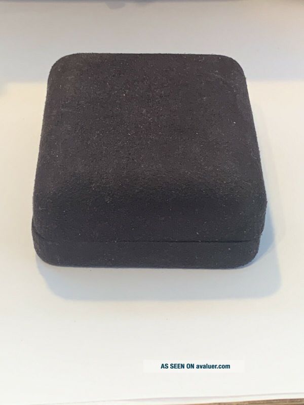 Vintage TIFFANY & CO Suede Jewelry Presentation Box | #29195162