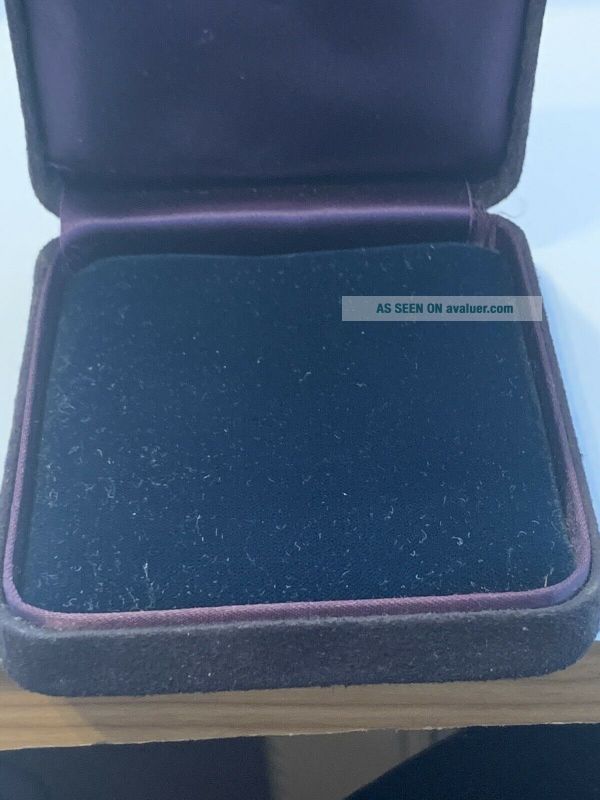 Vintage TIFFANY & CO Suede Jewelry Presentation Box | #29195162