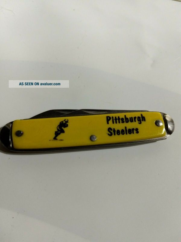 Pittsburgh Steelers Vintage 1950 ' S Pocket Knife NFL Hunting Football ...