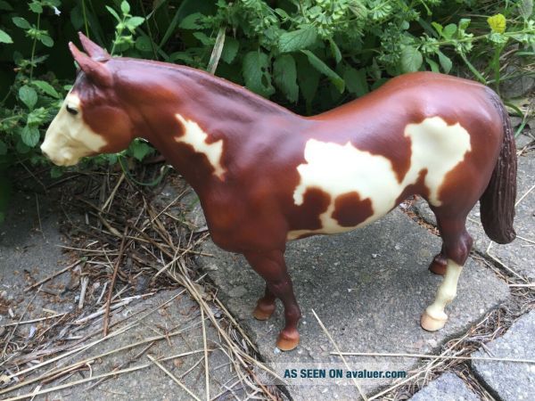 Vintage Breyer Model Horse 51 YELLOW MOUNT Paint Horse Made In USA ...