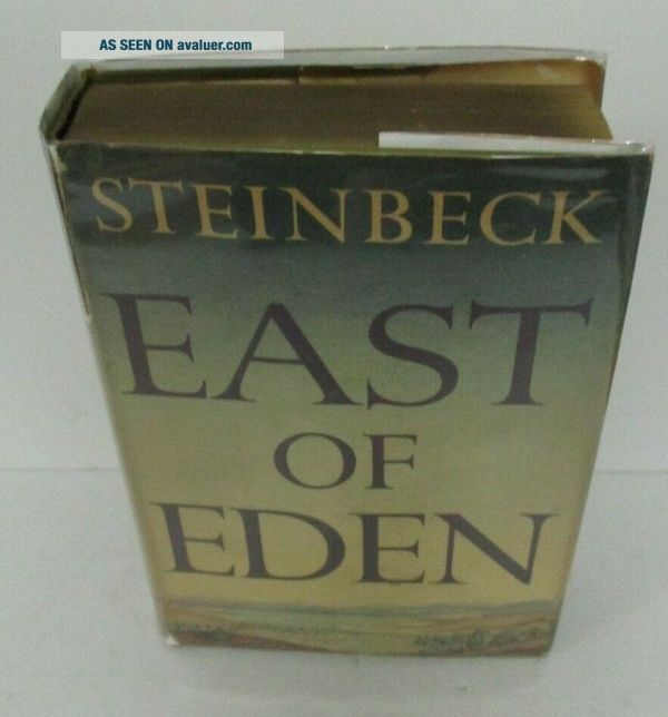 EAST OF EDEN By John Steinbeck, 1952 1st Ed, 1st Printing In DJ | #29199338
