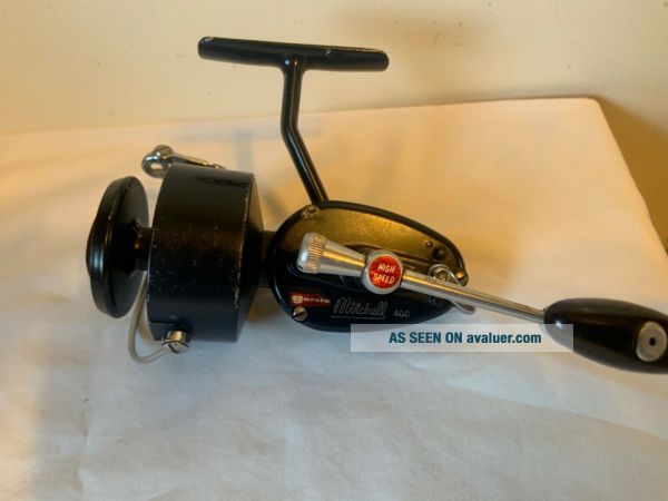 Vintage Garcia Mitchell 400 Spinning Reel Made In France | #29229584