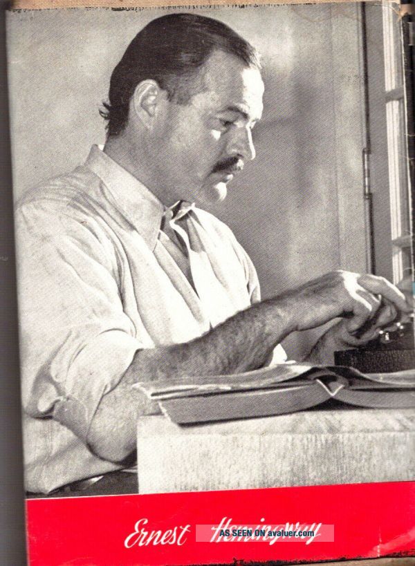 1940 1ST EDITION ERNEST HEMINGWAY FOR WHOM BELL TOLLS SCRIBNER ' A ...