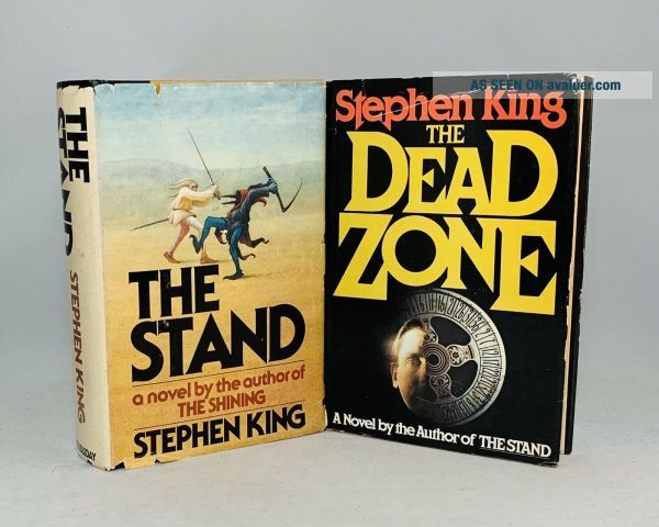 Stephen King - 2 Books - The Stand - The Dead Zone - First/1st Book ...