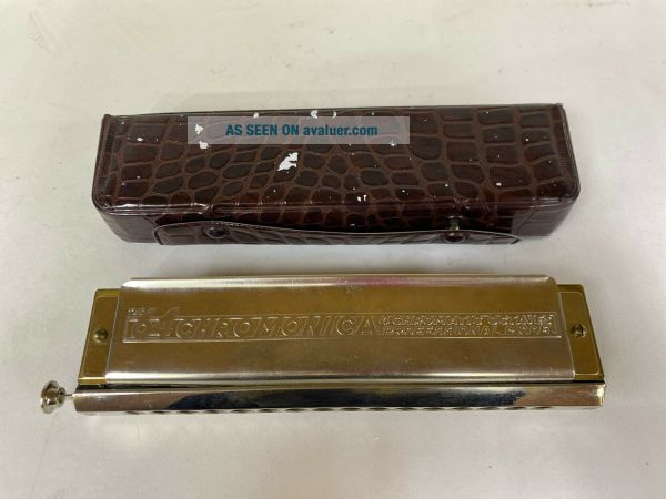 Hohner The 64 Chromonica Vintage Chromatic Harmonica W/ Case | #29268617