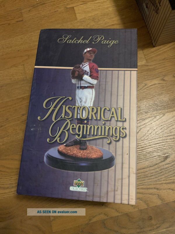 Satchel Paige Upper Deck Collectibles Historical Beginnings Figurine ...