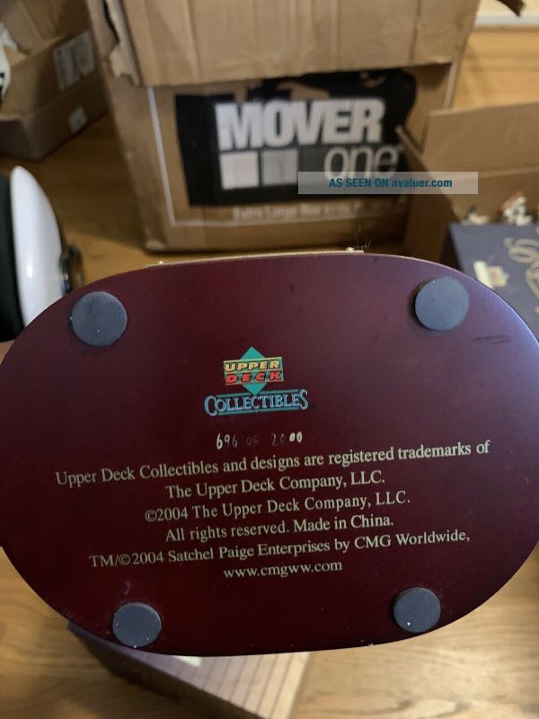 Satchel Paige Upper Deck Collectibles Historical Beginnings Figurine ...