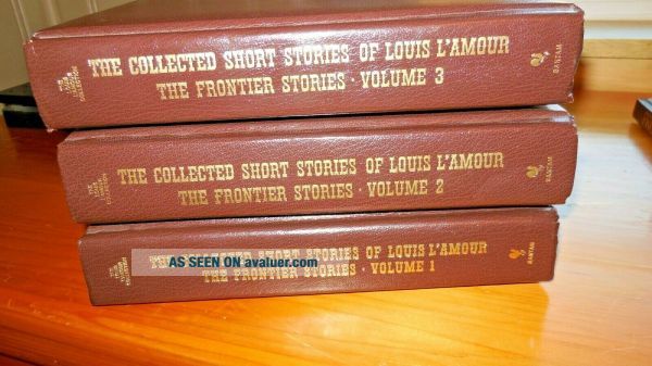 Louis L ' Amour Leatherette Book, The Collected Short Stories, The ...