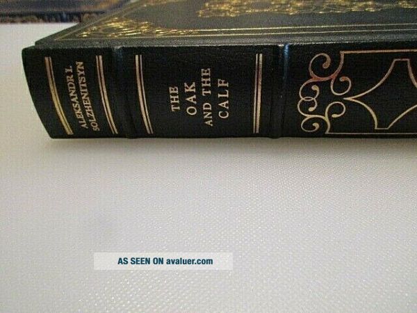 Franklin Library 1st Edition " The Oak And The Calf " By Aleksandri ...