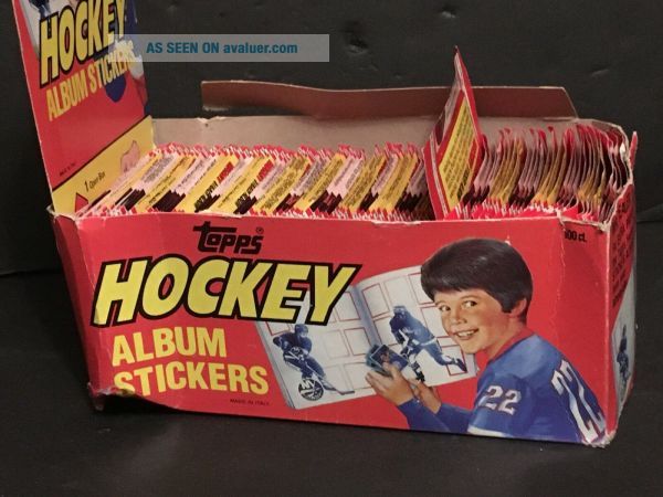 1982 Topps NHL Hockey STICKER Full Box 100 Packs Wayne Gretzky | #29319835