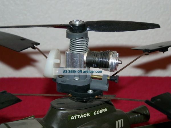 VINTAGE COX ATTACK COBRA ENGINE POWERED FLIGHT HELICOPTER | #29368591