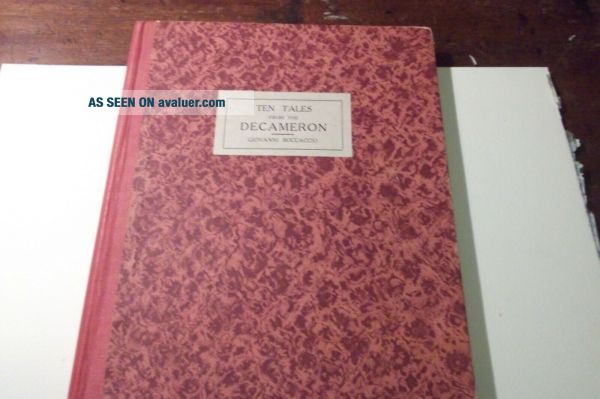 Ten Tales From The Decameron (Giovanni Boccaccio) Illust. Edmondo ...