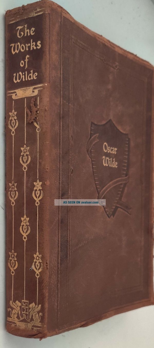 The Of Oscar Wilde Six Volumes In One 1927 Leather Bound | #29406439