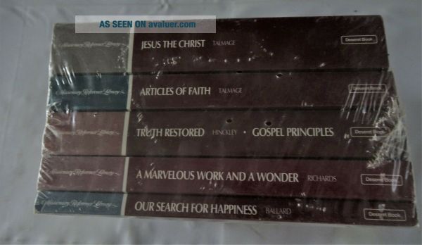 LDS Mormon MISSIONARY REFERENCE LIBRARY 5 Pocket Size Books Set | #29465033