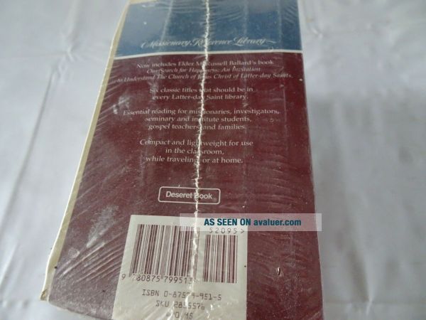 LDS Mormon MISSIONARY REFERENCE LIBRARY 5 Pocket Size Books Set | #29465033