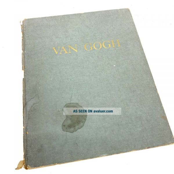 Vintage Book Of Vincent Van Gogh By Edward Alden Jewell 1946 Hyperion ...