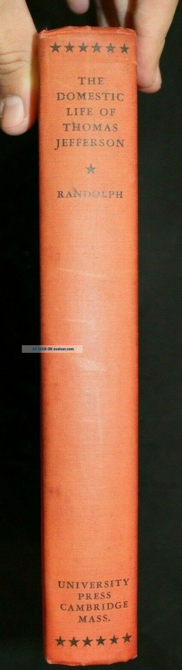 The Domestic Life Of Thomas Jefferson By Sarah N. Randolph 1939 ...