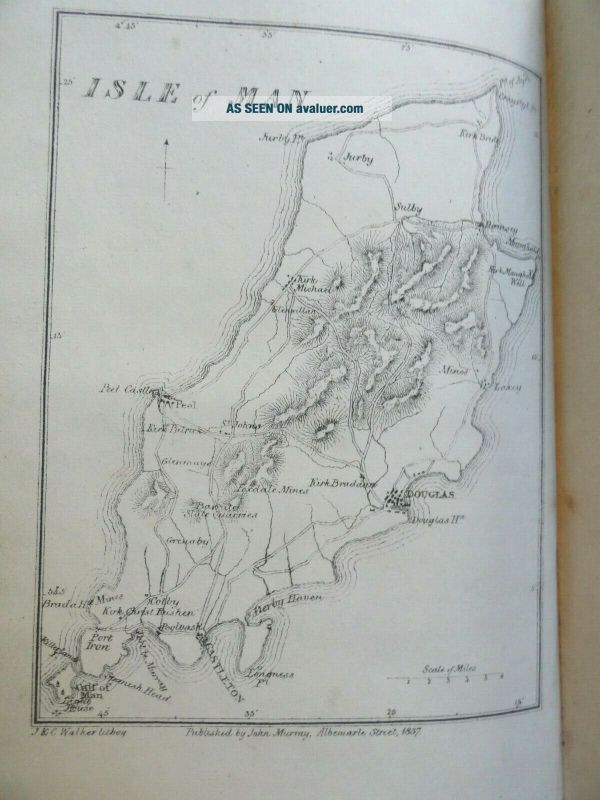 ISLE OF MAN HOME TOUR MAP DOUGLAS GUERNSEY AYRE LIVERPOOL SCOTLAND ...