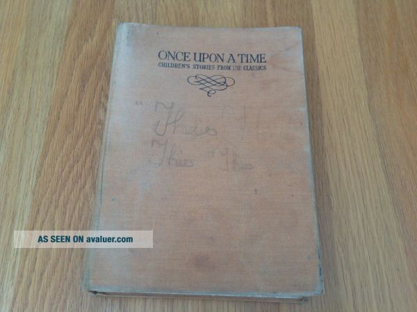 CHILDRENS VINTAGE BOOK ' ONCE UPON A TIME CHILDREN ' S STORIES FROM THE ...