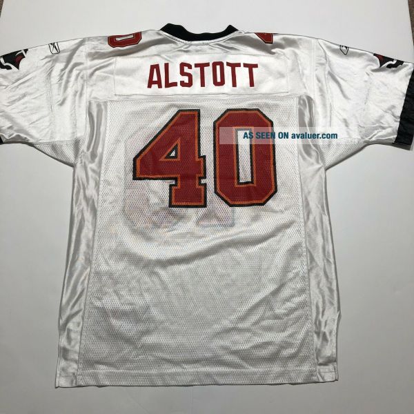 Vintage Mike Alstott 40 Tampa Bay Buccaneers NFL Reebok Jersey Men ...