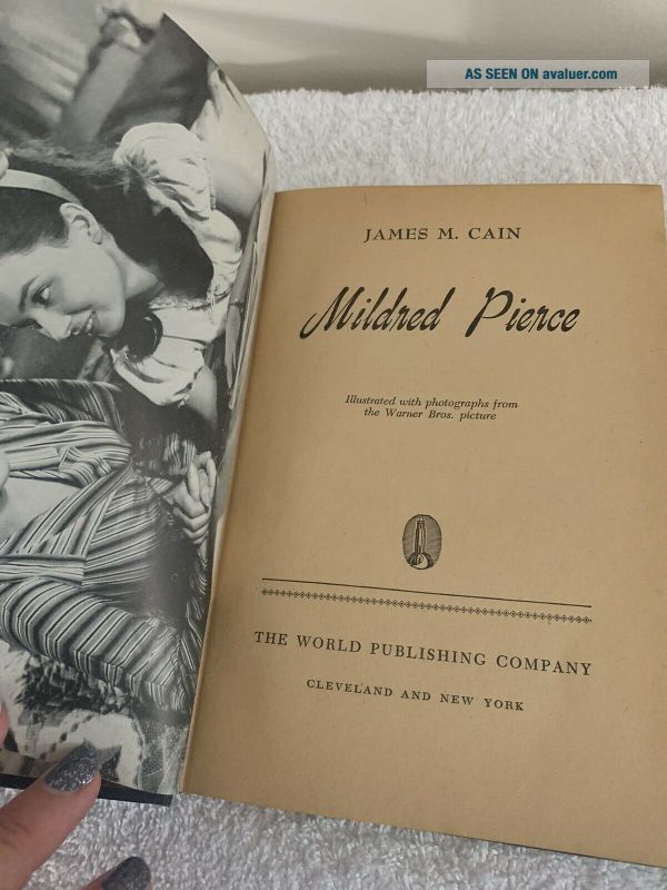 Mildred Pierce By James M. Cain Tower Motion Picture Edition 1946 Joan ...