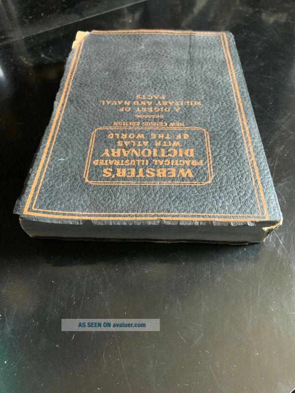 Webster ' S Practical Illustrated Dictionary With Atlas Of The World ...