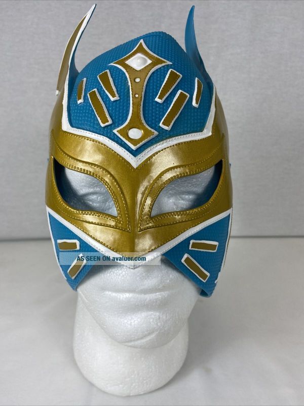 SIN CARA YOUTH JR Wrestling Mask Lucha Libre BLUE | #29717250