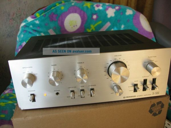 Pioneer SA - 7500 II Integrated Stereo Amplifier, Made In Japan | #29722995