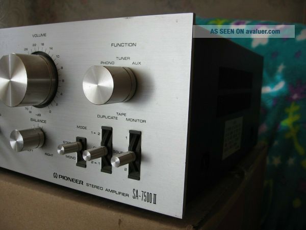 Pioneer SA - 7500 II Integrated Stereo Amplifier, Made In Japan | #29722995