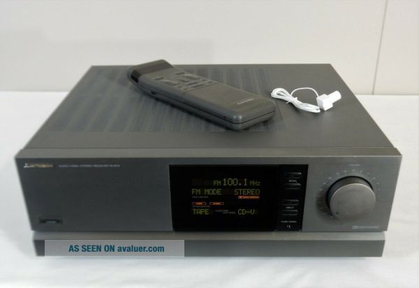 Mitsubishi M - AV2 AM/FM Stereo AV Receiver W/ Phono In, Reconditioned ...