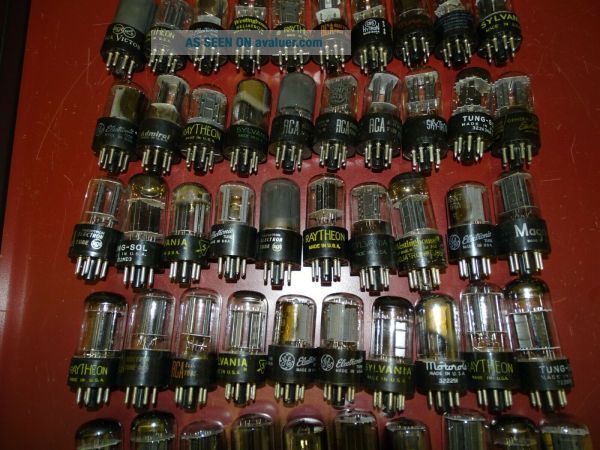 Group Of 50 6SN7GT Radio/Audio Tubes For Amplifiers, Preamplifiers ...