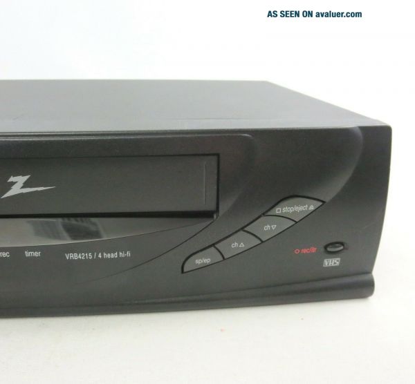 Zenith VCR Model VRB4215 4 - Head Hi - Fi VHS Player Recorder W/ Remote ...