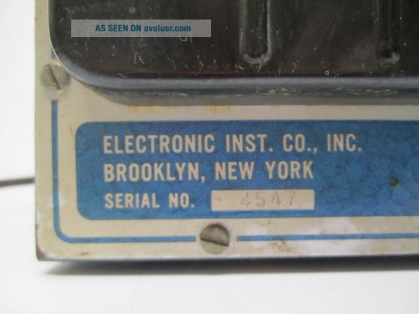 Vtg EICO Model 214 Electronic Voltmeter Ohmmeter Measuring Tool | #29774664