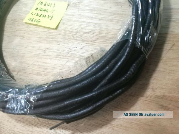 14AWG Western Electric Waxed Tinned Copper Colth Wire 3. 5MX3 (641 ...