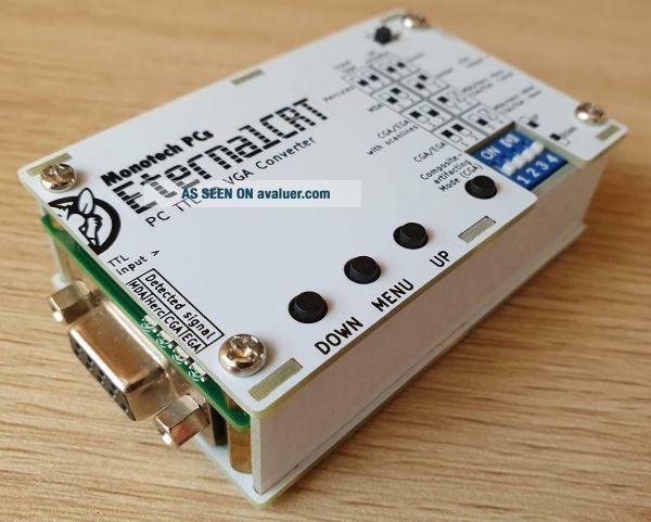 EternalCRT - MDA/CGA/EGA To VGA Converter Box (MCE2VGA) | #29855134