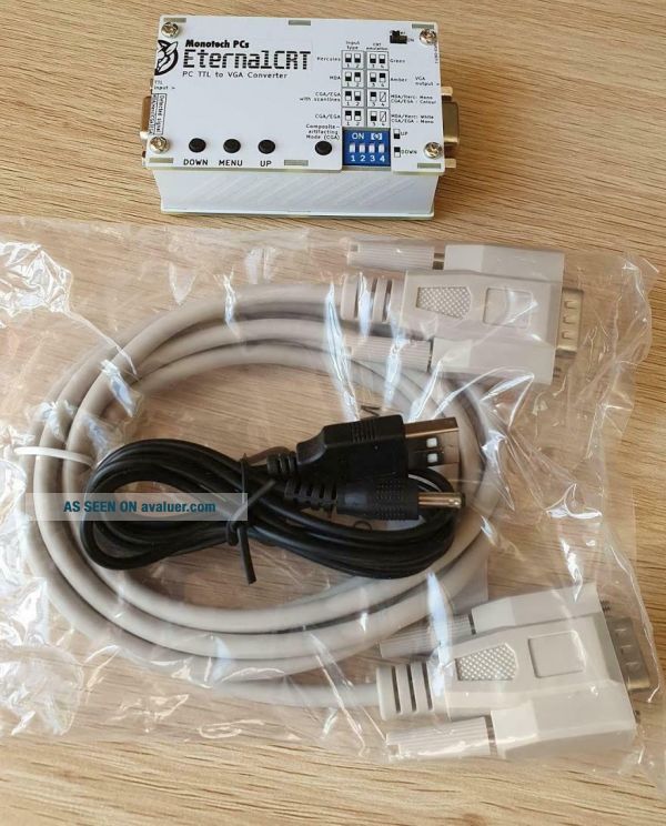 EternalCRT - MDA/CGA/EGA To VGA Converter Box (MCE2VGA) | #29855134