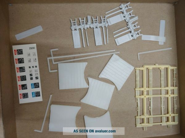 Campbell Scale Models 408 HO Scale Building Kit - Horizontal Tanks READ ...