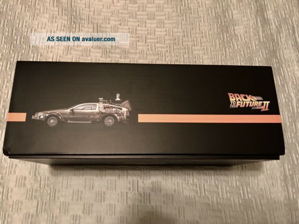 KIDS LOGIC BACK TO THE FUTURE II LEVITATING MAGNETIC DELOREAN BTTF RARE ...