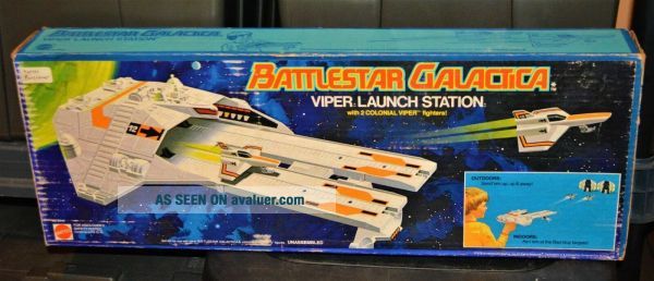 1978 Battlestar Galactica Viper Launch Station Set MIB Vintage Mattel ...