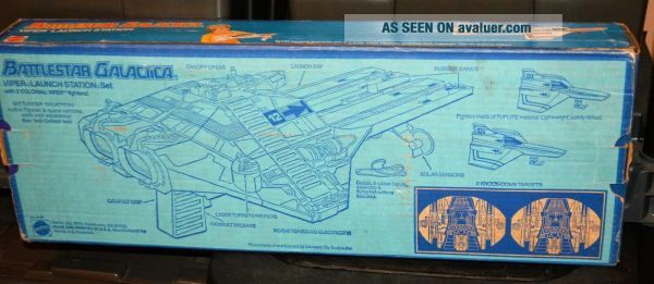 1978 Battlestar Galactica Viper Launch Station Set MIB Vintage Mattel ...