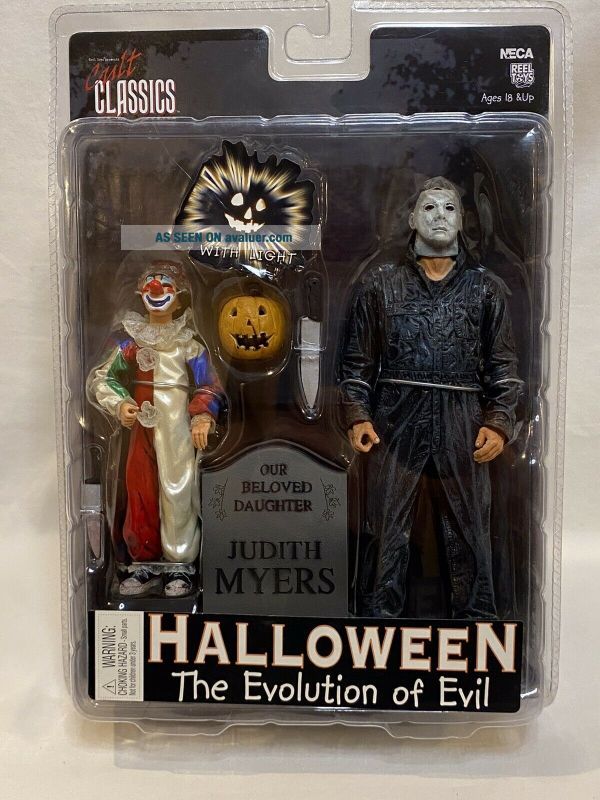 NECA Halloween The Evolution Of Evil Figures 2006 Cult Classics Reel ...
