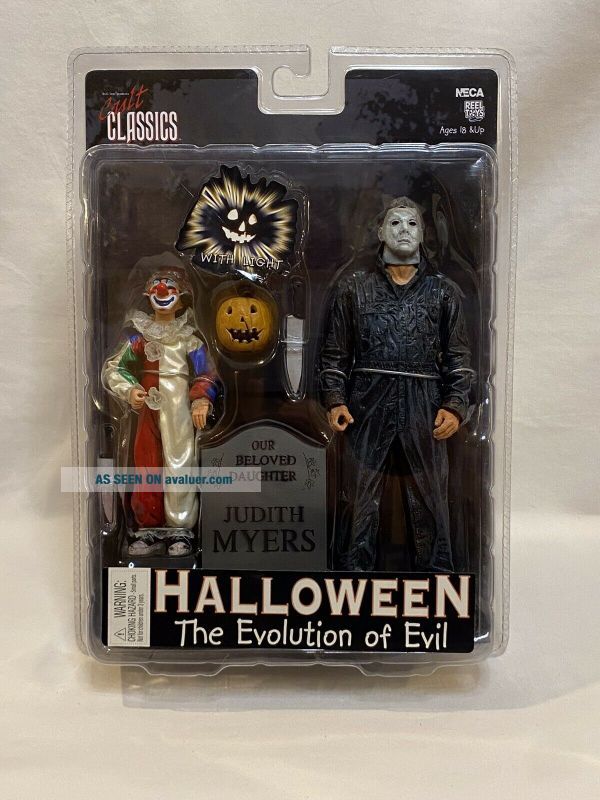NECA Halloween The Evolution Of Evil Figures 2006 Cult Classics Reel ...