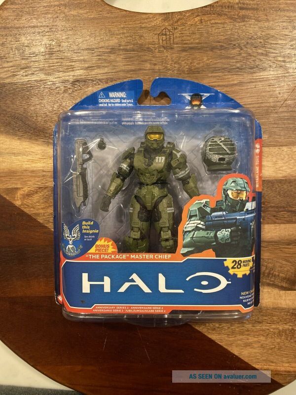 HALO 10TH ANNIVERSARY SERIES 2 HALO LEGENDS " THE PACKAGE " MASTER ...