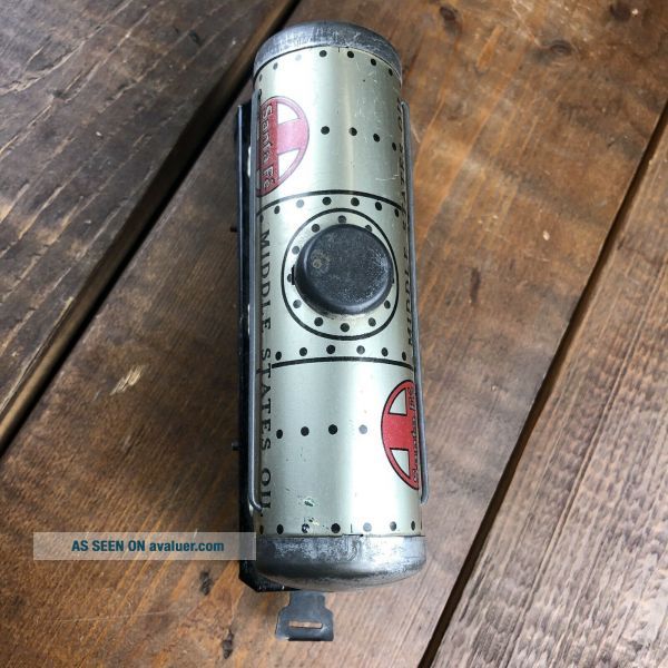 Marx O Train Tinplate Santa Fe Middle States Oil Tanker Tank Car 553 ...